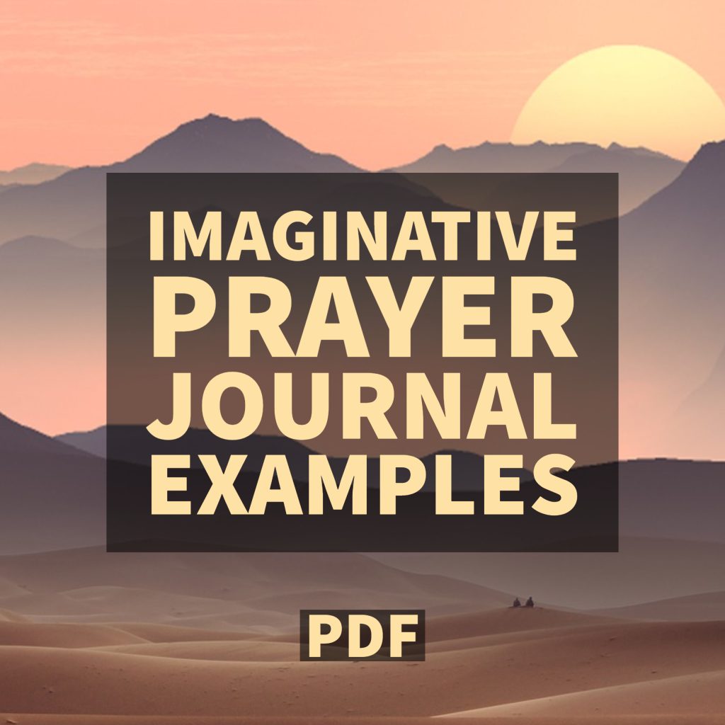 Imaginative Prayer Journal Examples (PDF) – Gracewatch